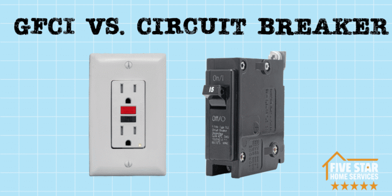 The Difference Between Circuit Breakers and GFCI | Five Star Home Services